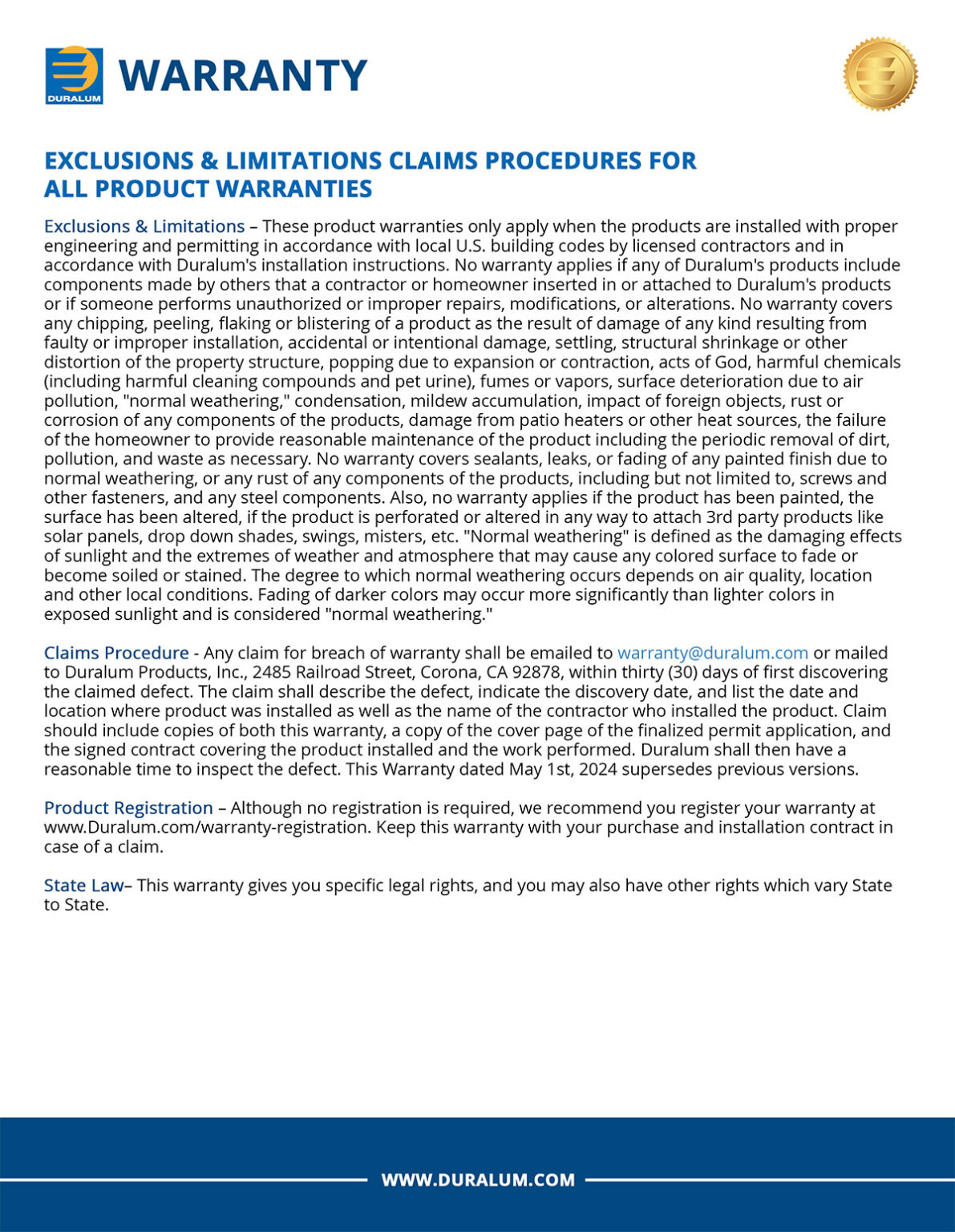 Insulated Roofs | Duralum Home Improvement Products